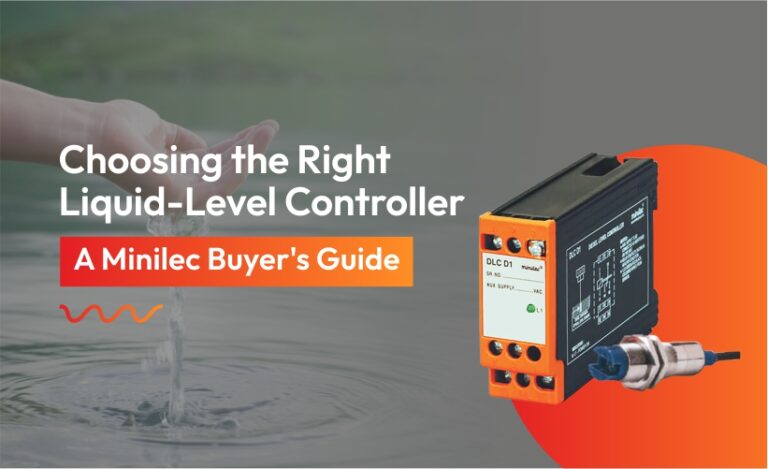 Choosing the Right Liquid Level Controller - Minilec guidelines