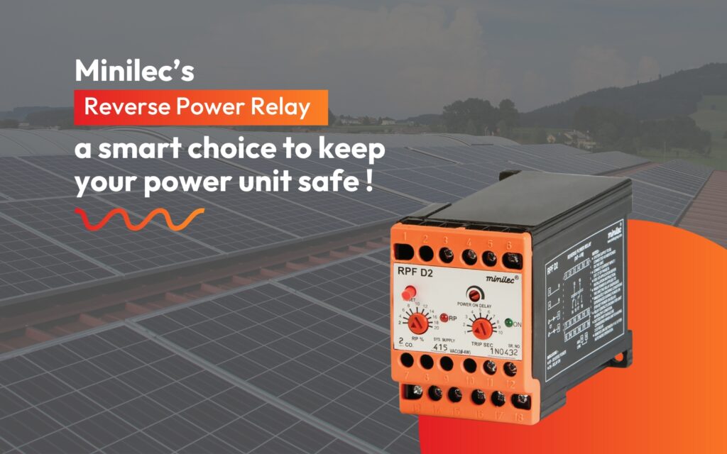 Protect Your Power Unit with Minilec's Reverse Power Relay