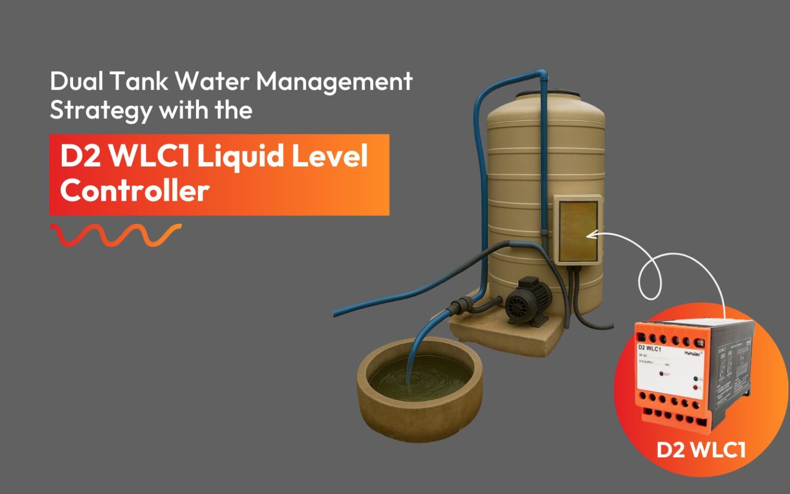 Dual Tank Water Management Strategy with the D2 WLC1 Liquid Level ...